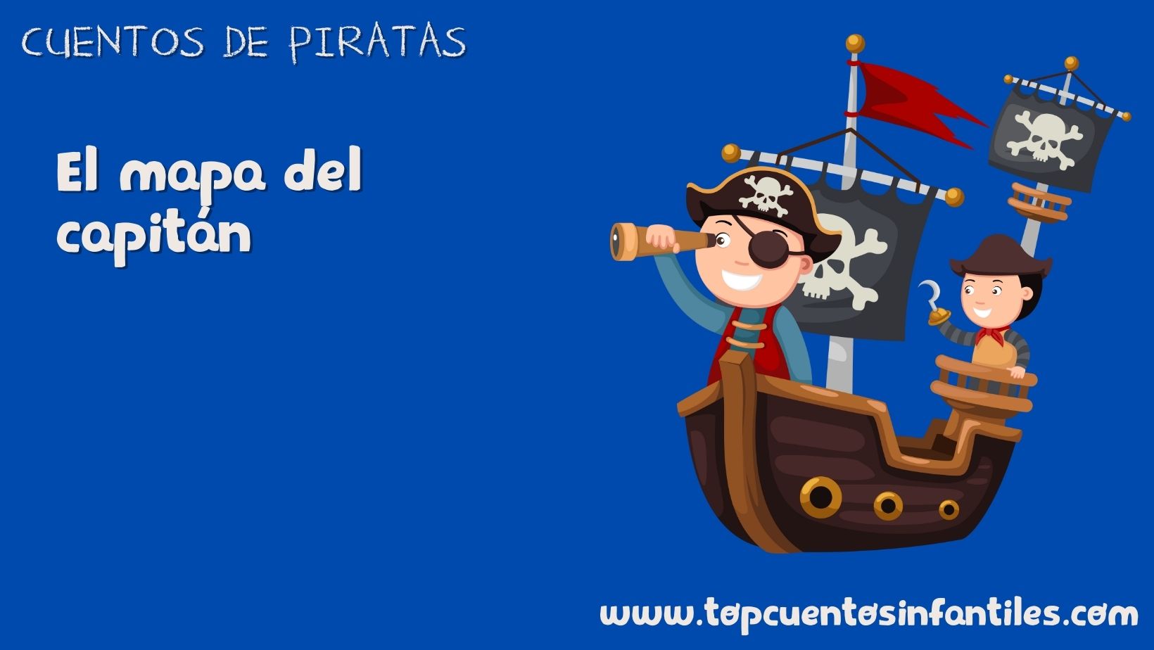 El mapa del capitán - Cuentos infantiles 2025