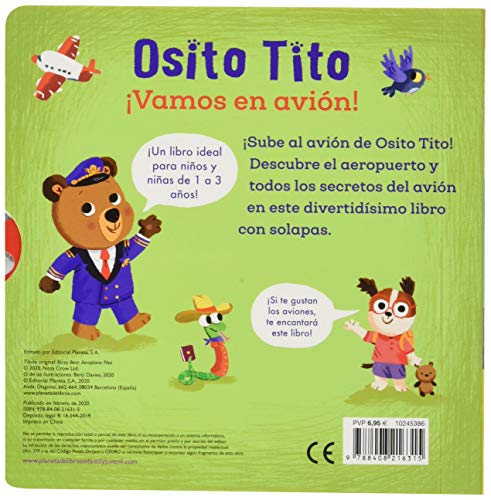 Osito Tito. ¡Vamos en avión! - Cuentos infantiles 2025