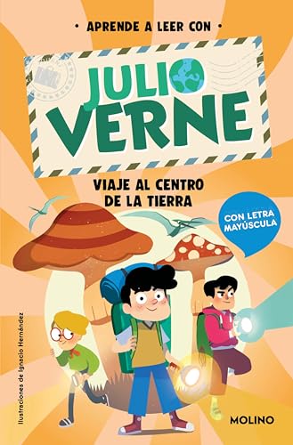 Aprende a leer con Julio Verne - Viaje al centro de la Tierra: Con ...